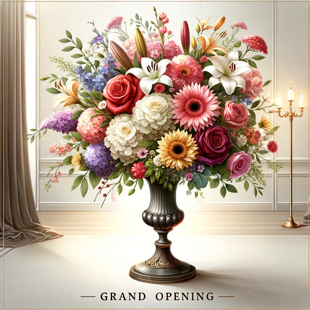 Bunga Papan untuk Grand Opening Resto & Cafe