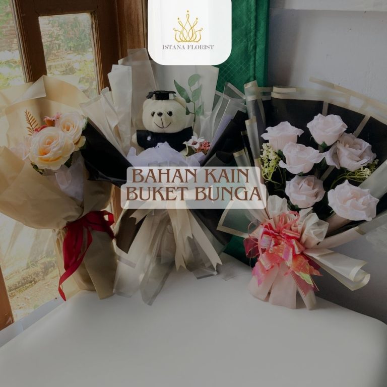 Jenis Bahan Kain Pembungkus Buket Bunga agar Tampak Mewah